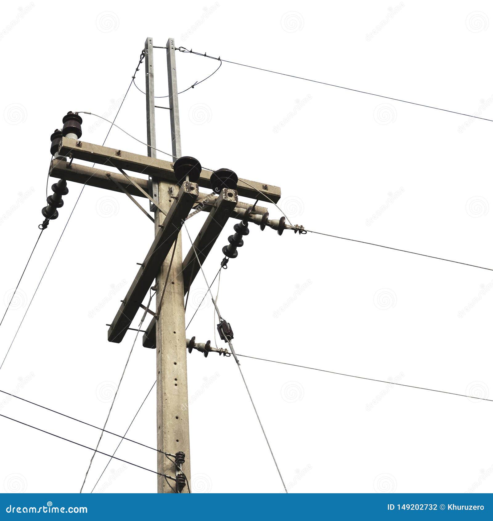 Electric post stock photo. Image of phones, danger, cell - 149202732