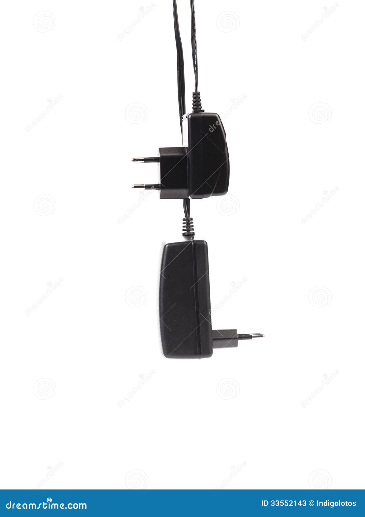 Electric Power Adapters. Close Up Stock Image - Image of technology ...