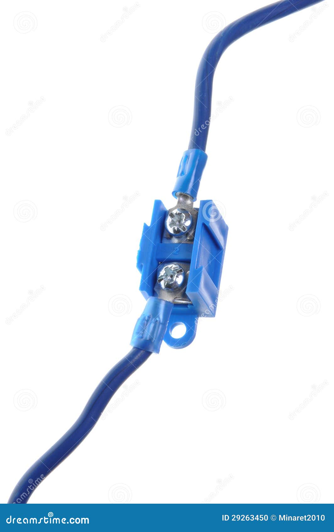 Electric Power Distribution Cable Stock Photo - Image of contractor ...