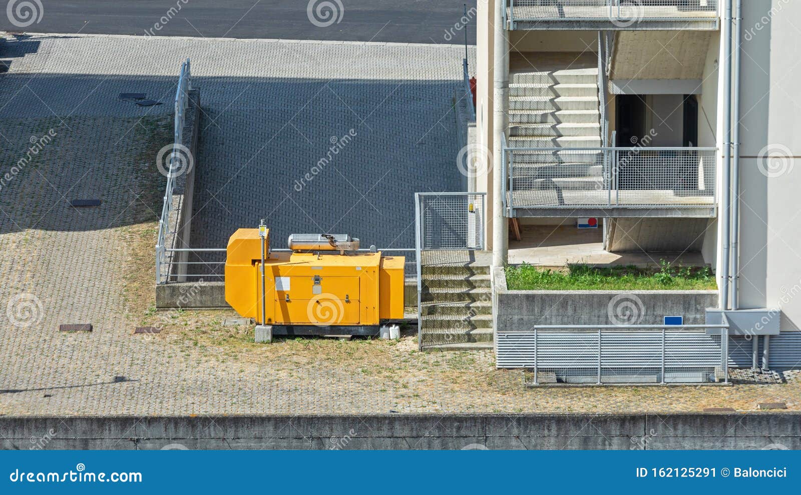 Electric Power Generator stock image. Image of equipment - 162125291