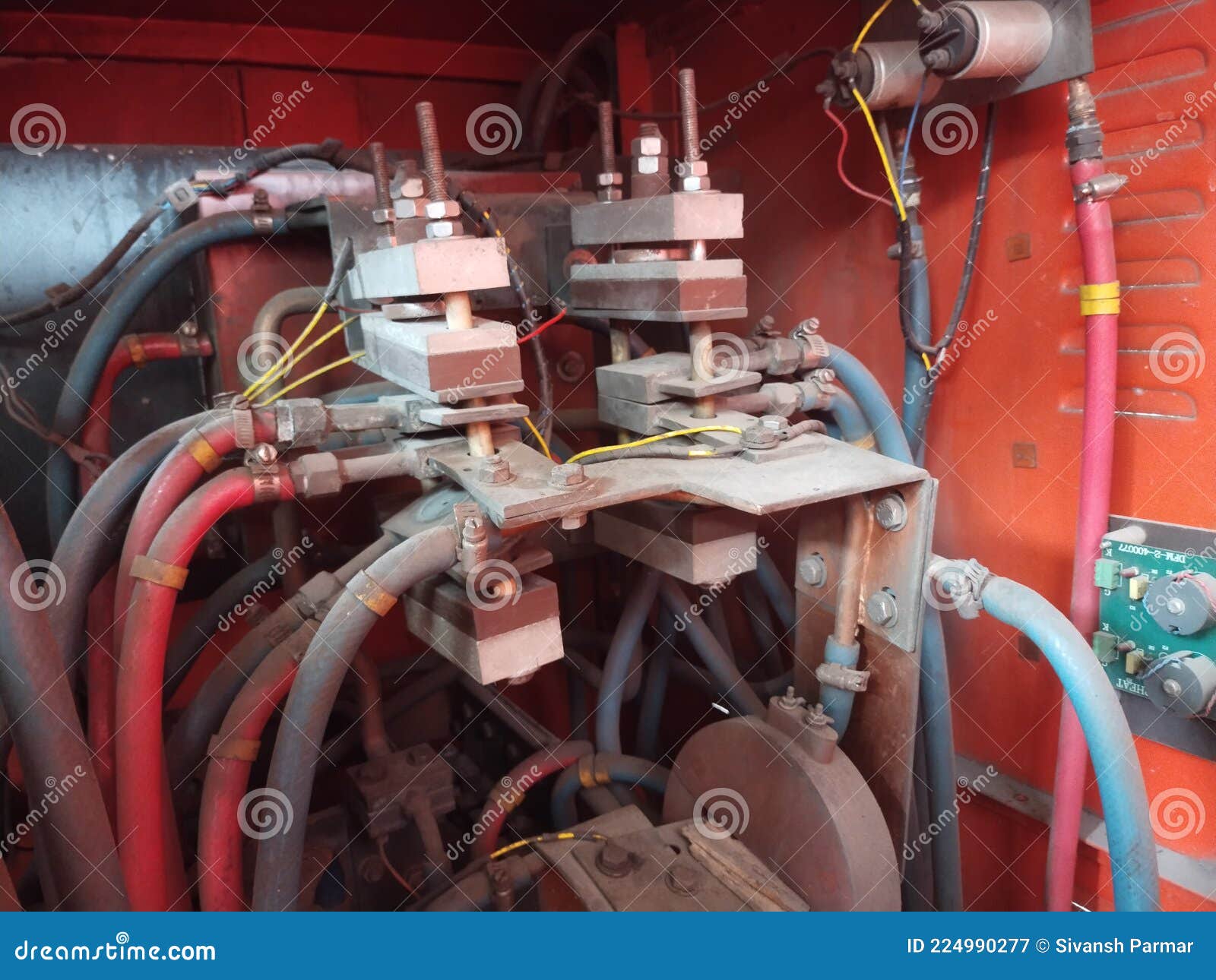 Electric power machine stock image. Image of tire, wheel - 224990277