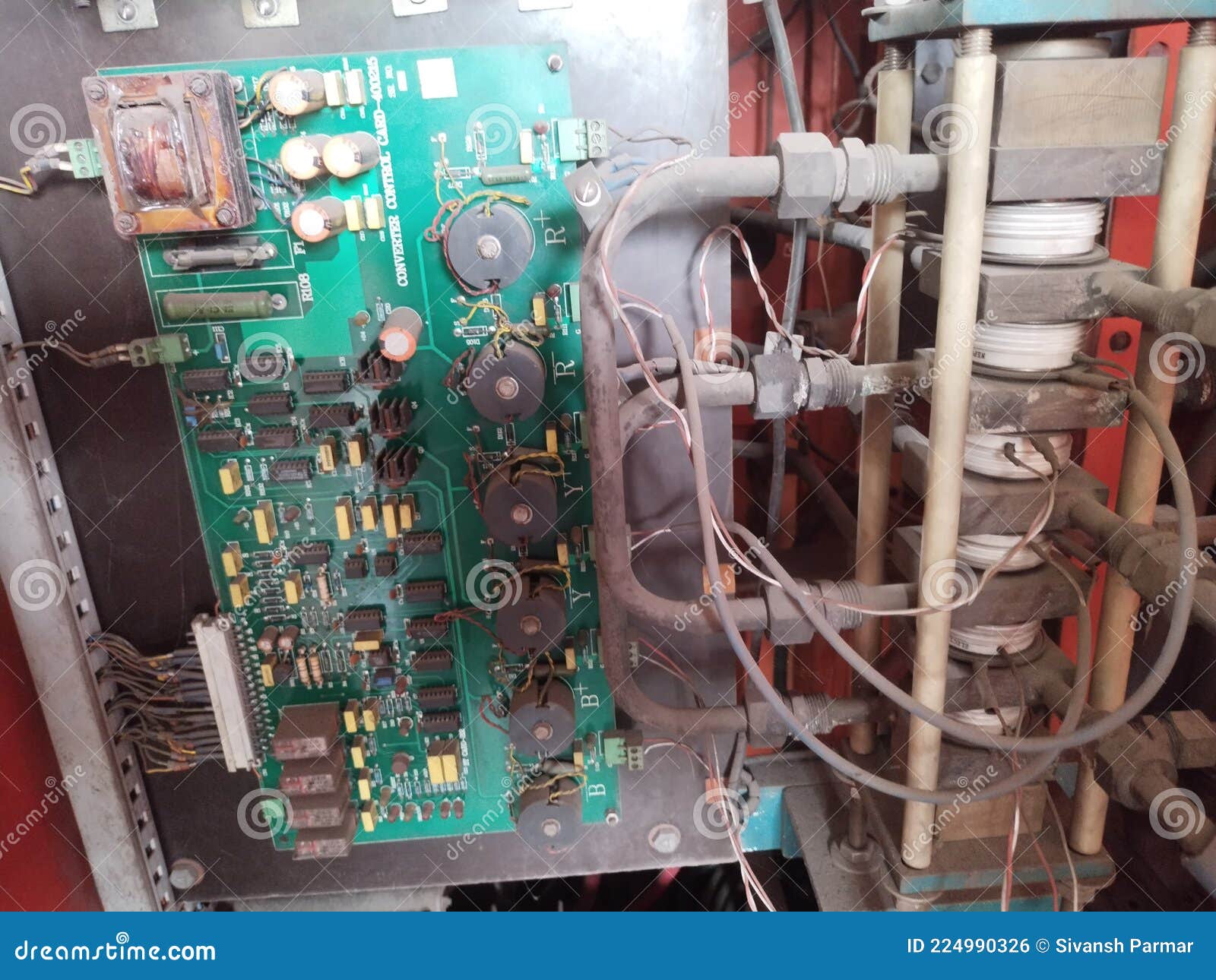 Electric power machine stock photo. Image of electricity - 224990326