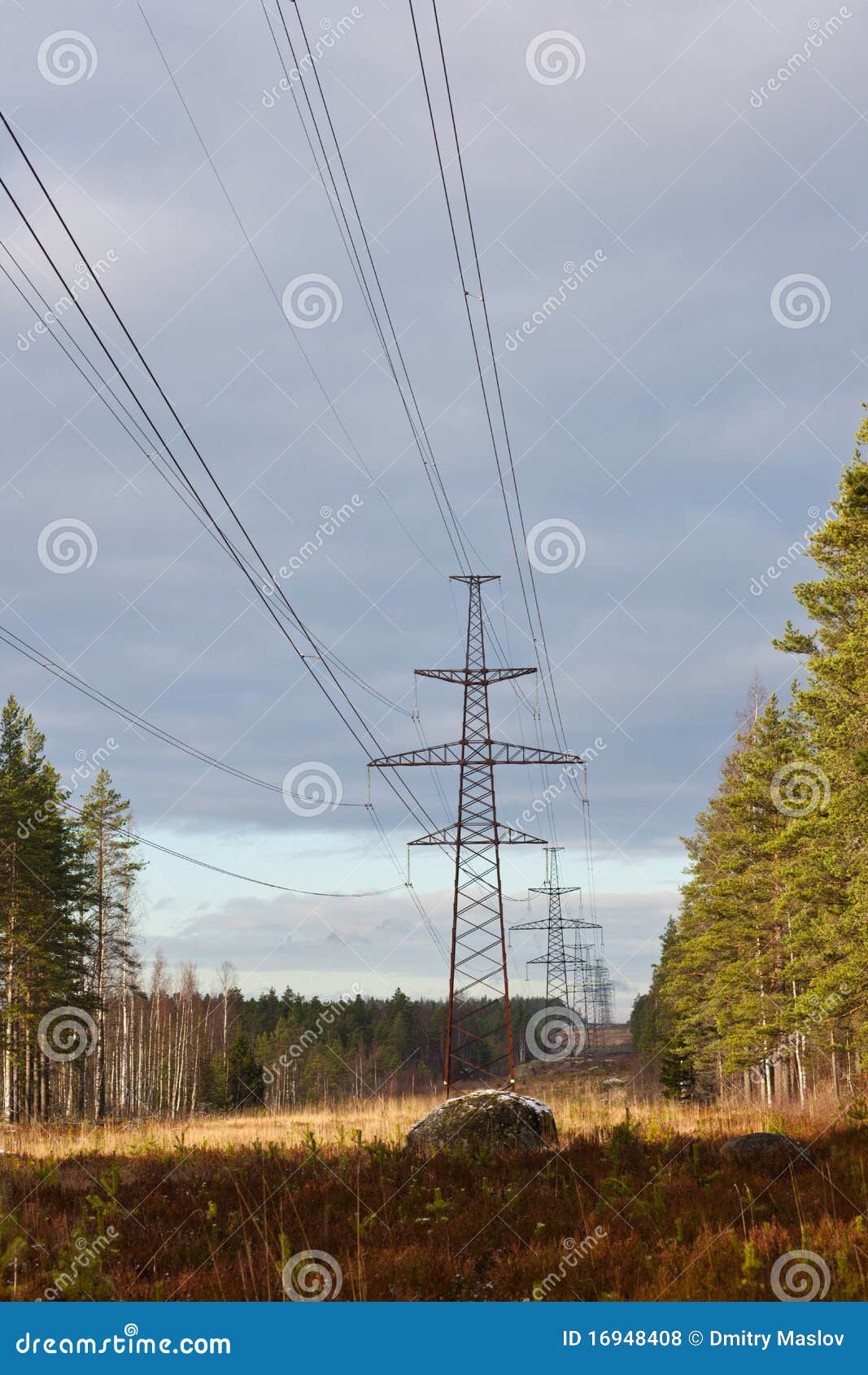 Electric power main stock photo. Image of structure, cloud - 16948408