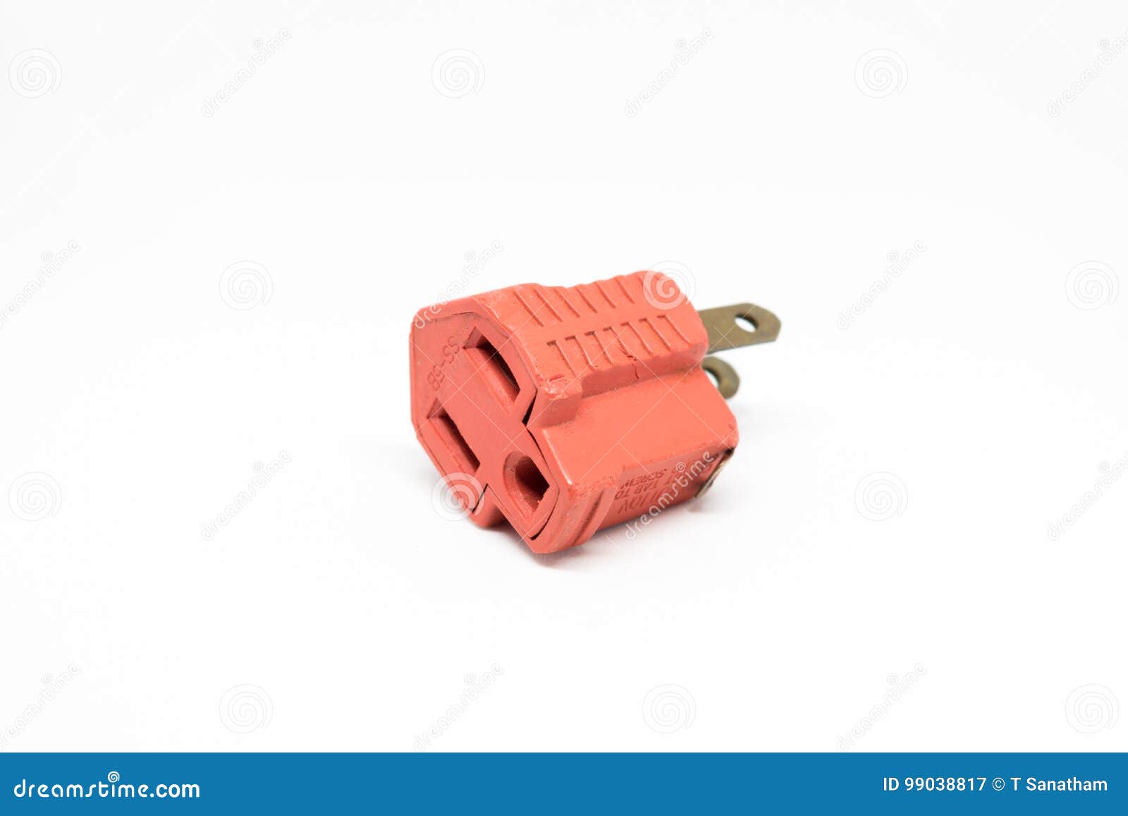 Electric Power Plug for Connect Electro. Stock Image - Image of ...