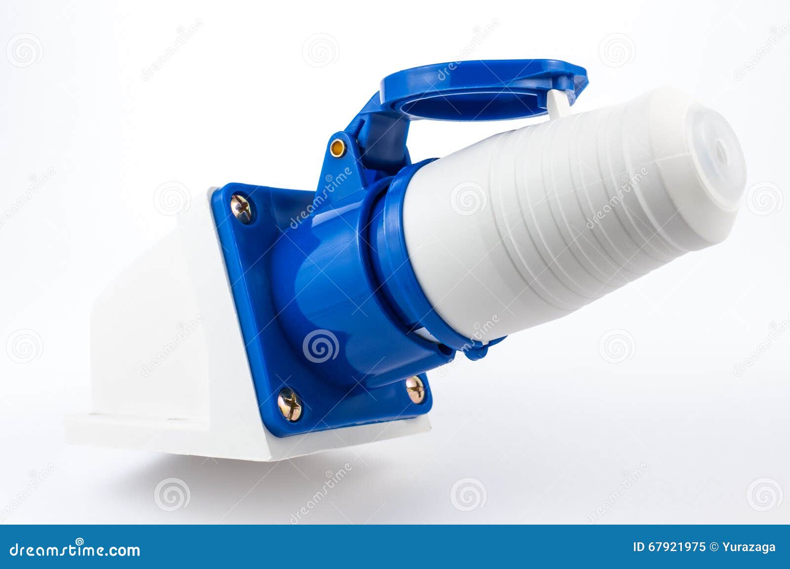 Electric Power Plug with Socket Stock Image - Image of socket, energy ...