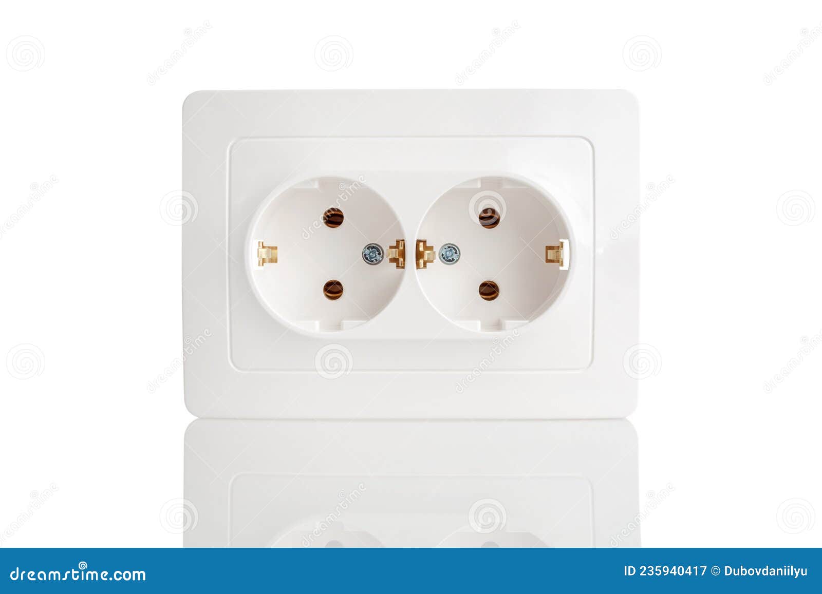 Electric Power Socket, Three-phase with Grounding, Electric Socket on ...