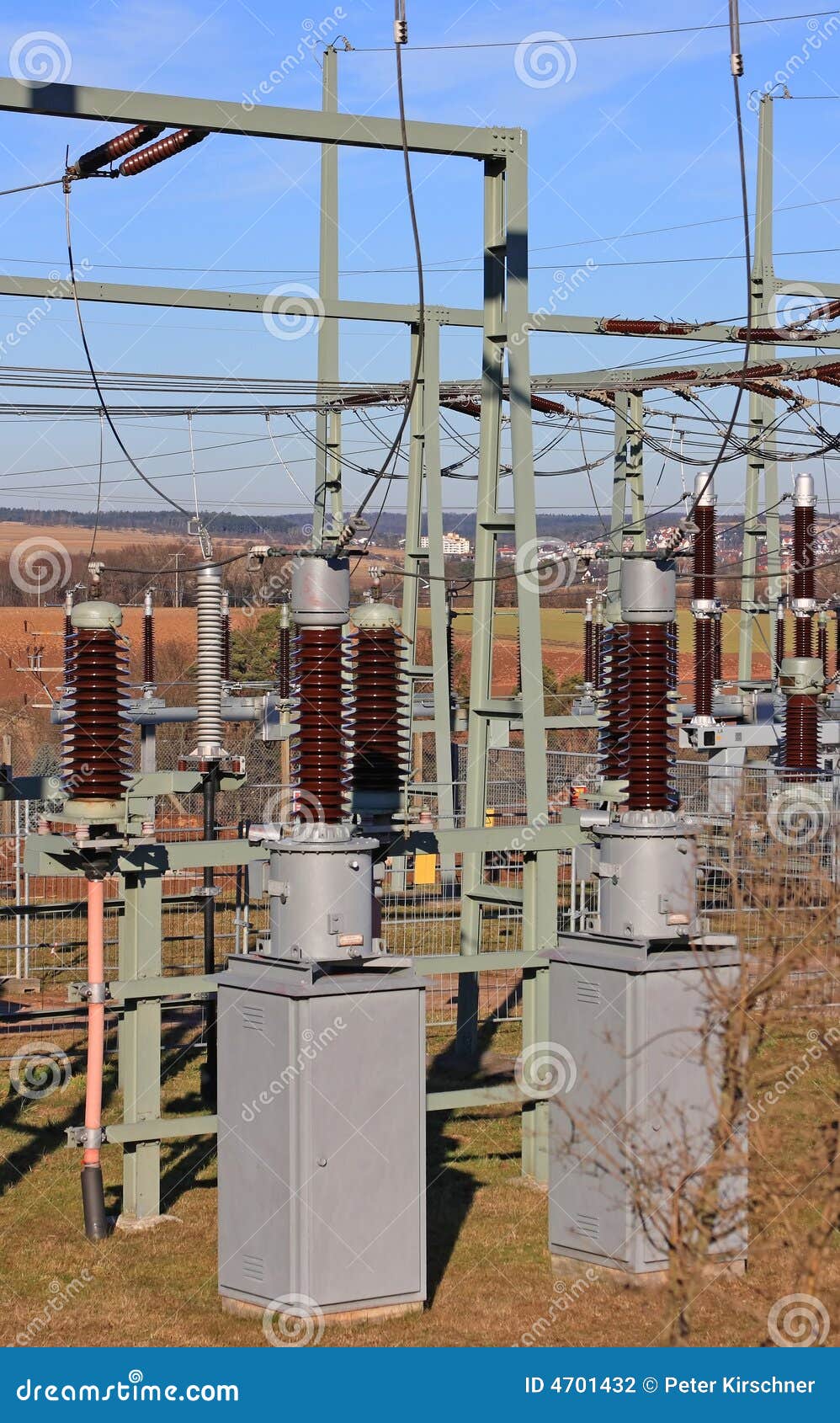 Electric Power Station stock photo. Image of electricity - 4701432