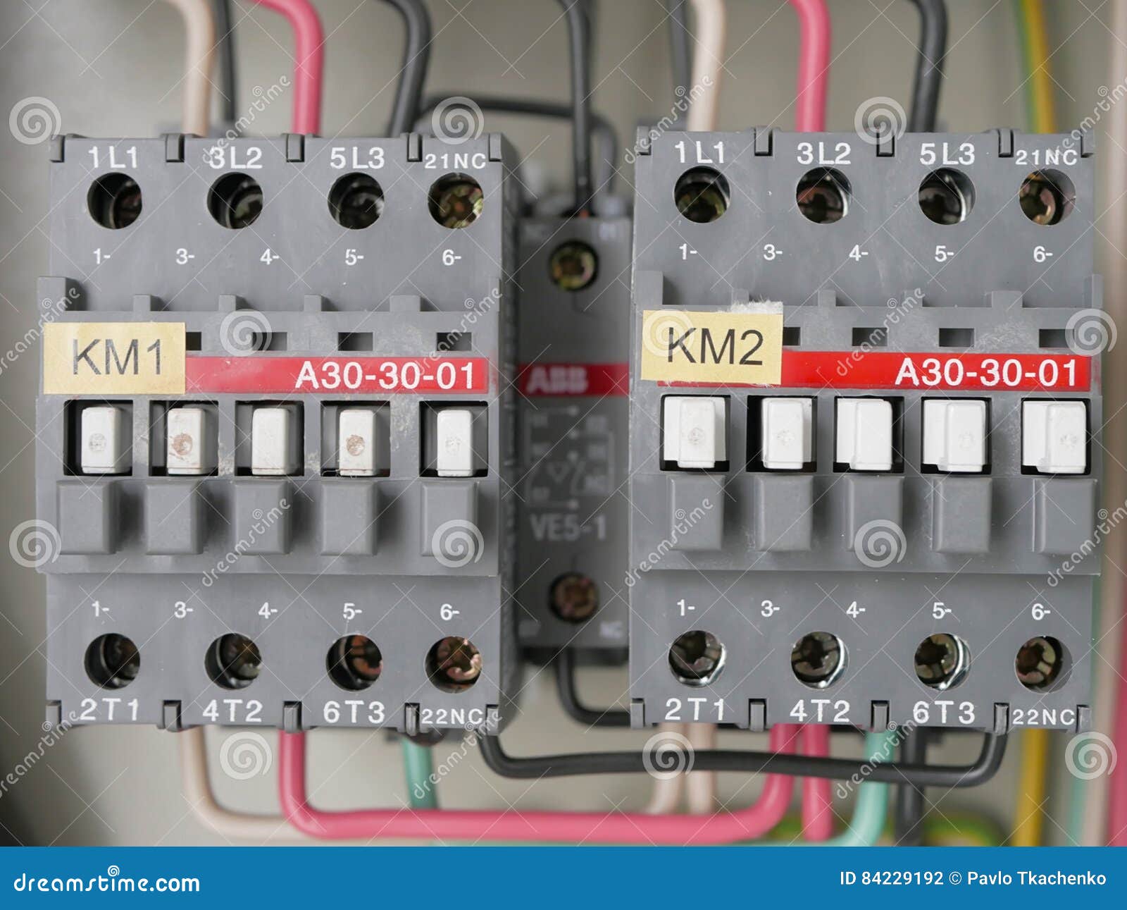 Electric Power Supply Panel Stock Photo - Image of component ...