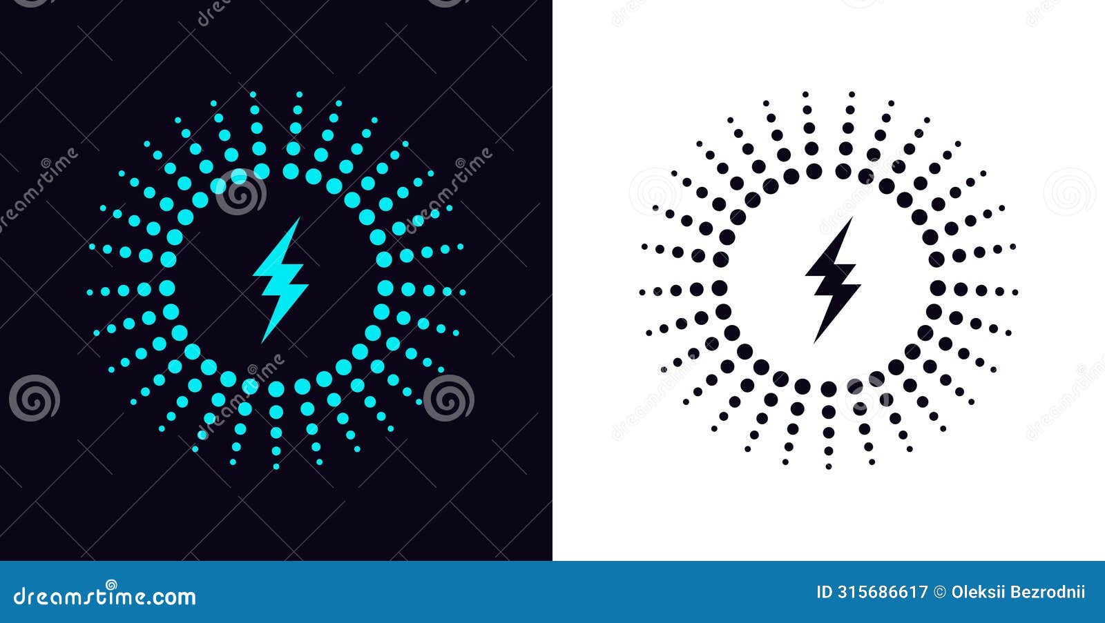 Electric Power Thunder Flash Bolt Vector Icon Stock Vector ...