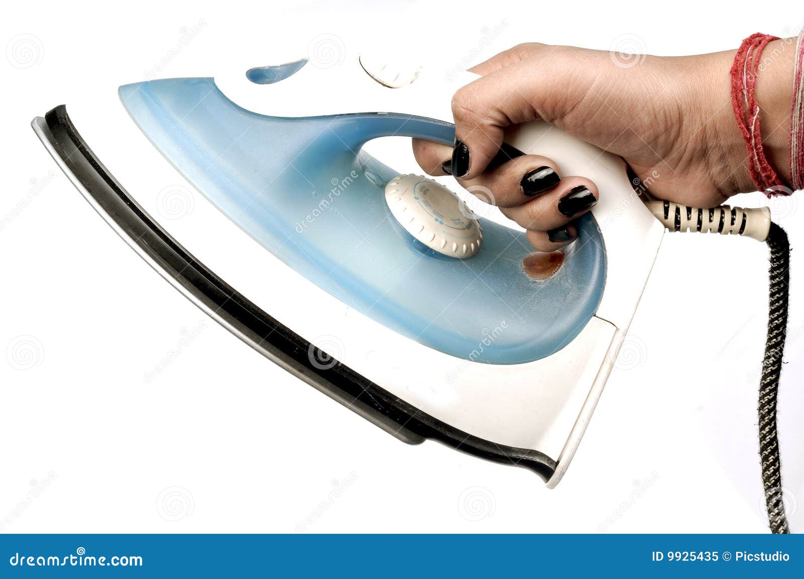 Electric press stock image. Image of clothes, press, close - 9925435