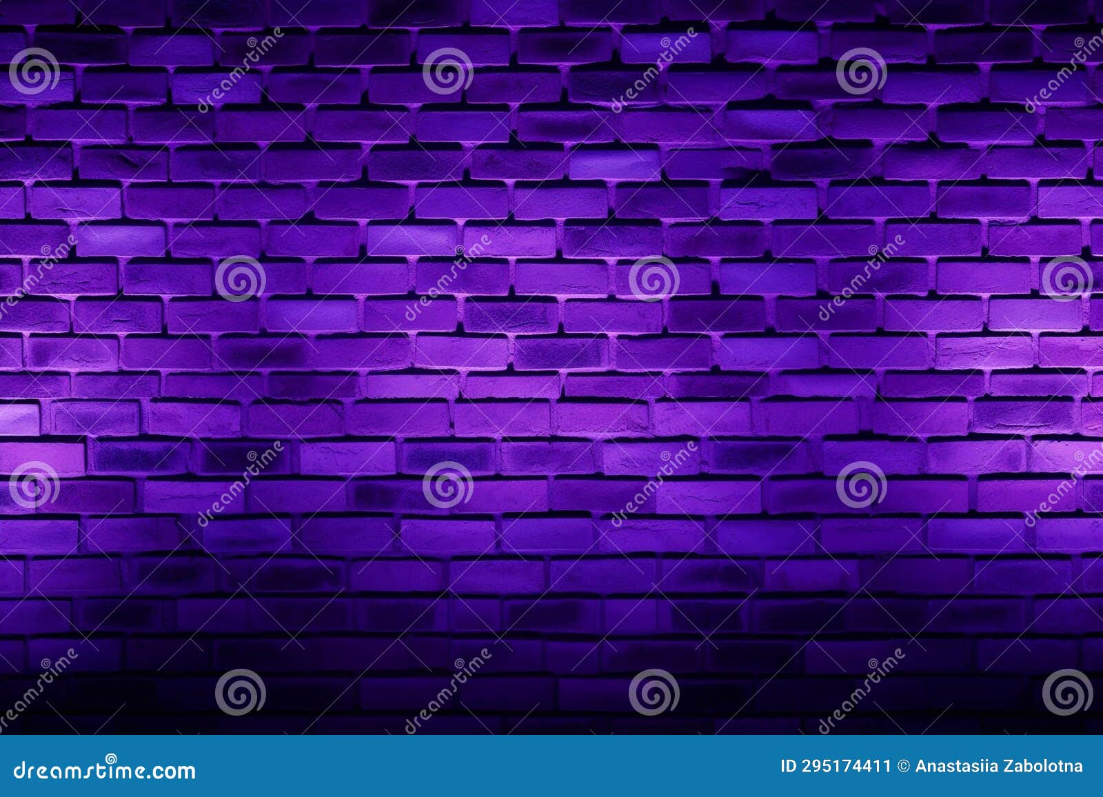 Electric Purple Neon Brick Wall Stock Illustration - Illustration of ...