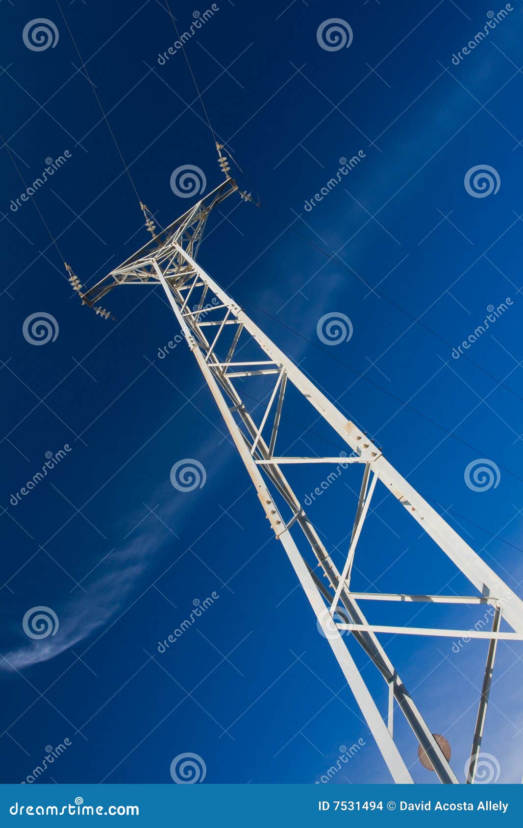 Electric pylon stock photo. Image of skeleton, electric - 7531494