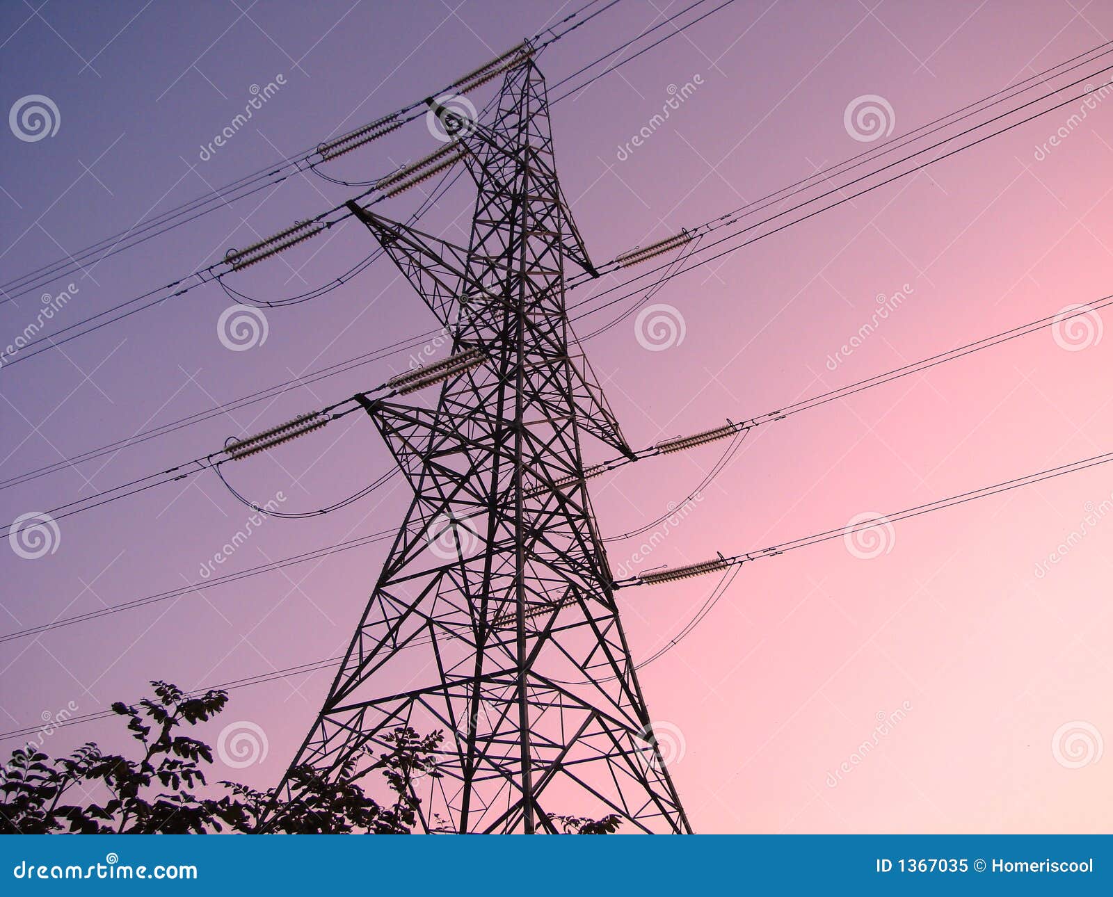 Electric pylon england stock image. Image of birkenhead - 1367035