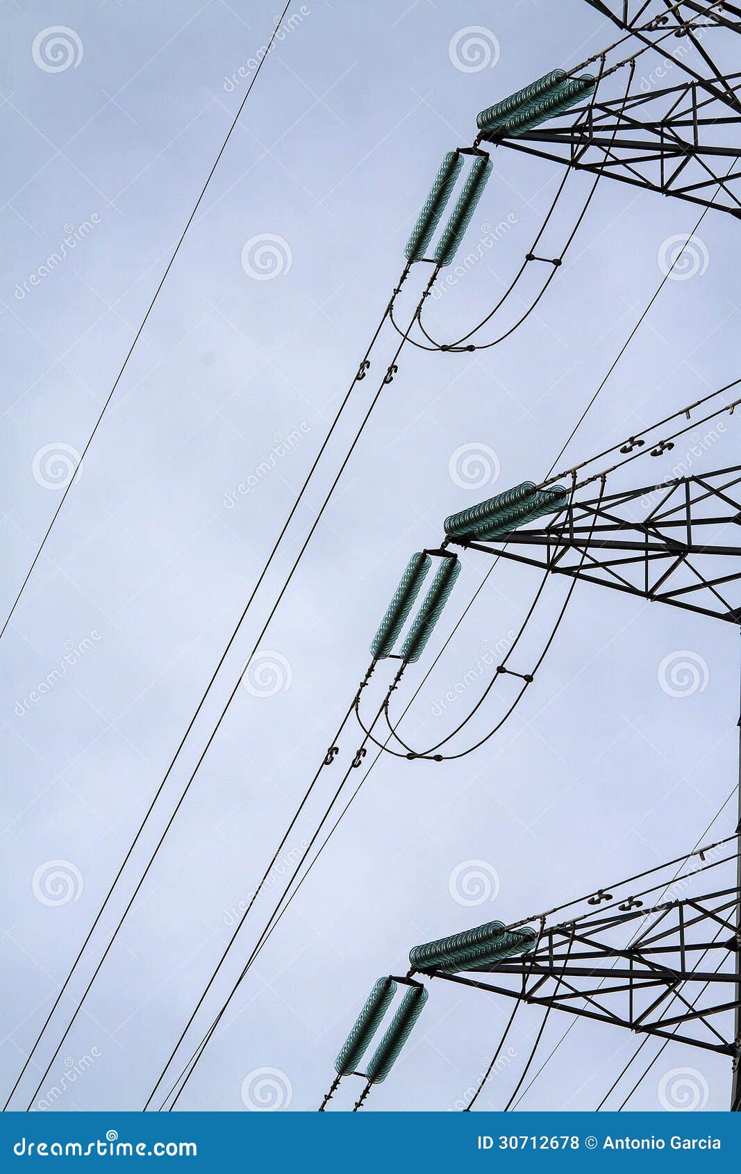 Electric pylon stock photo. Image of engine, cable, danger - 30712678