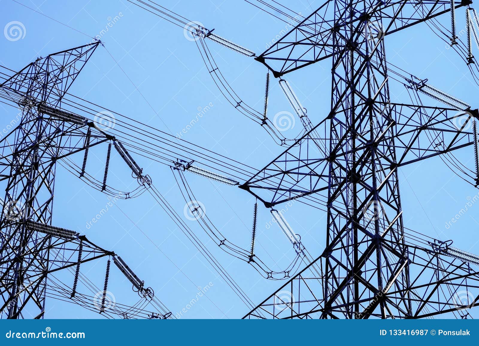 Electric Pylons background stock image. Image of fuel - 133416987