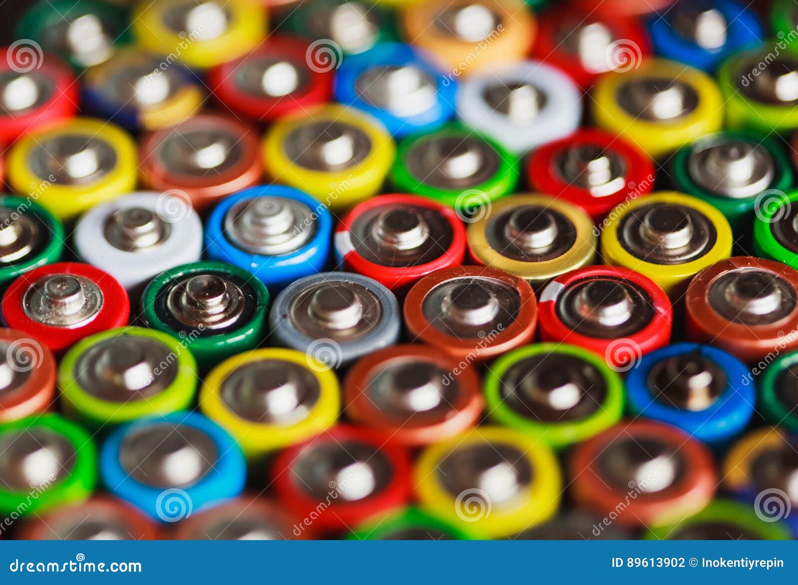 Electric Rainbow from Batteries Stock Photo - Image of generation ...