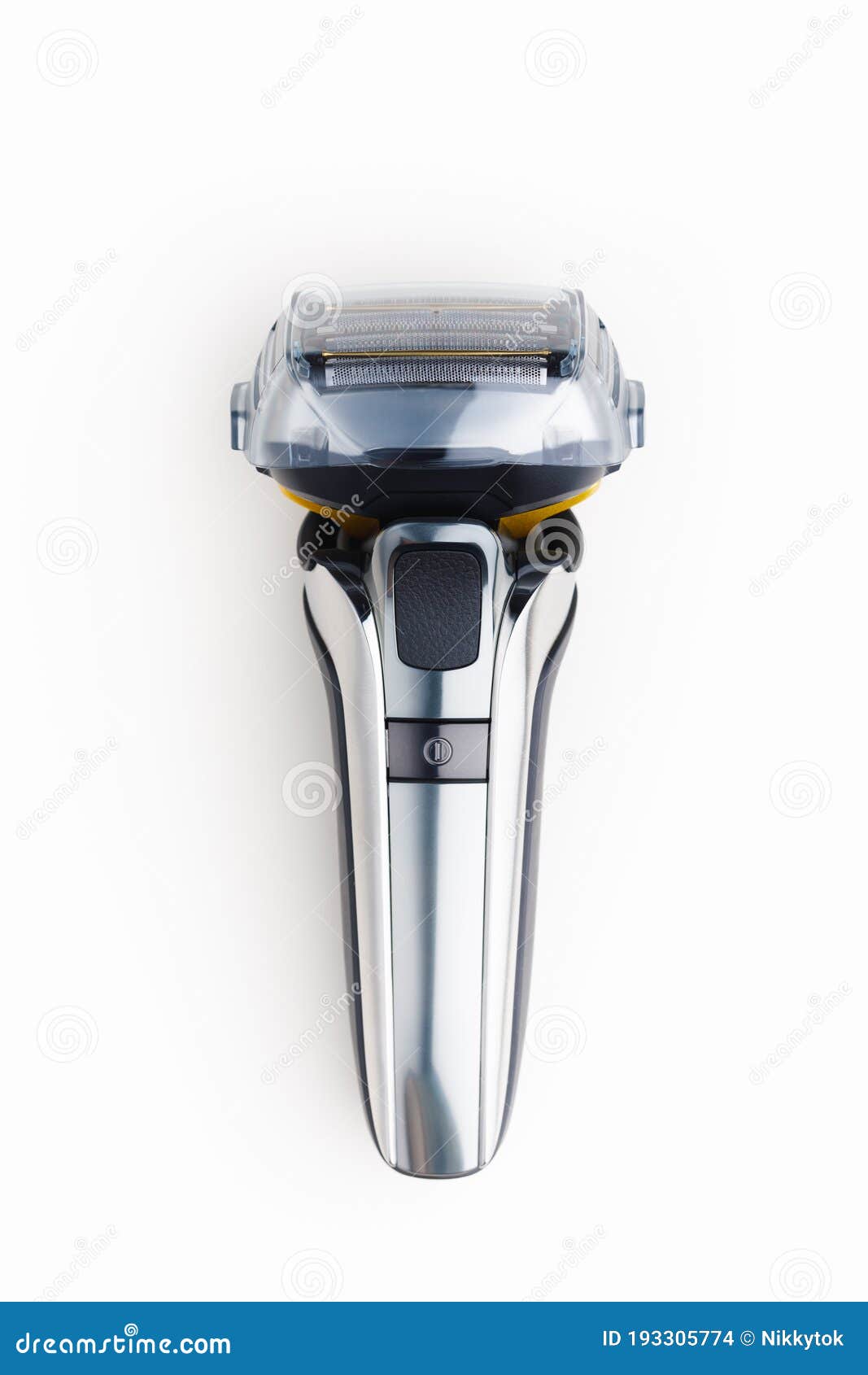 Electric Razor Foil Shaver on White Background Stock Photo - Image of ...