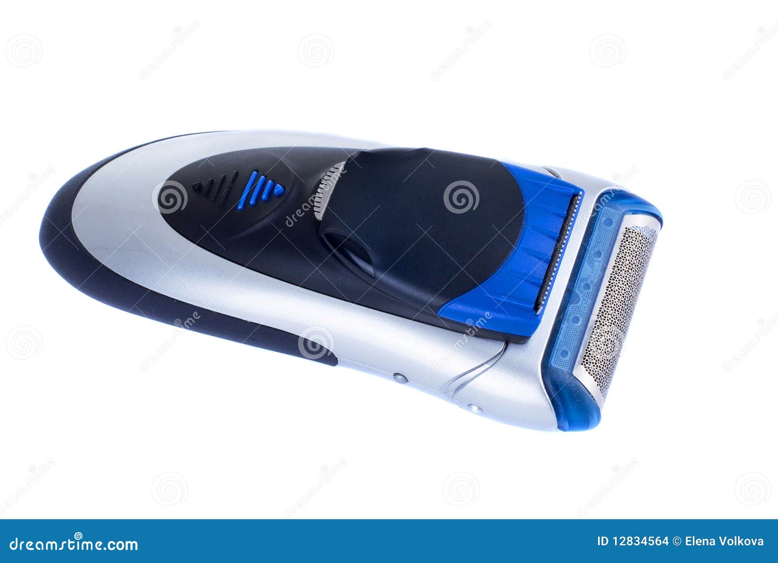 Electric Razor Isolated on White Background Stock Photo - Image of ...
