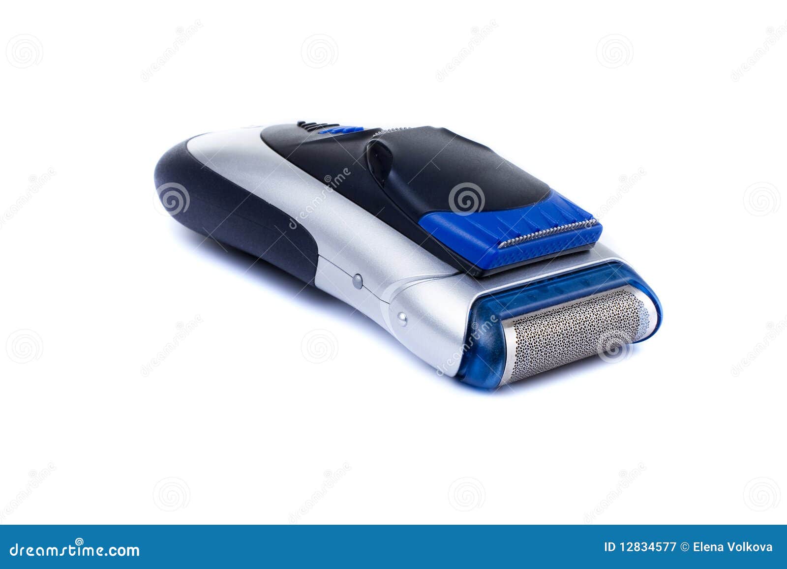 Electric Razor Isolated on White Background Stock Image - Image of ...