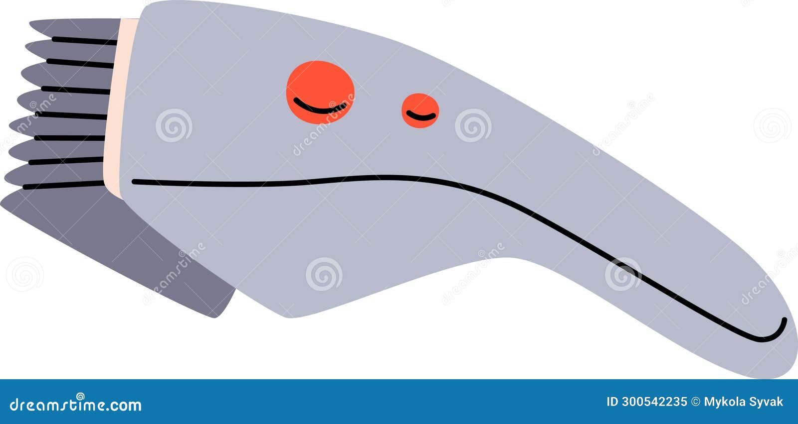 Electric Razor Line, Linear Vector Icon. Electric Shaving Machine ...