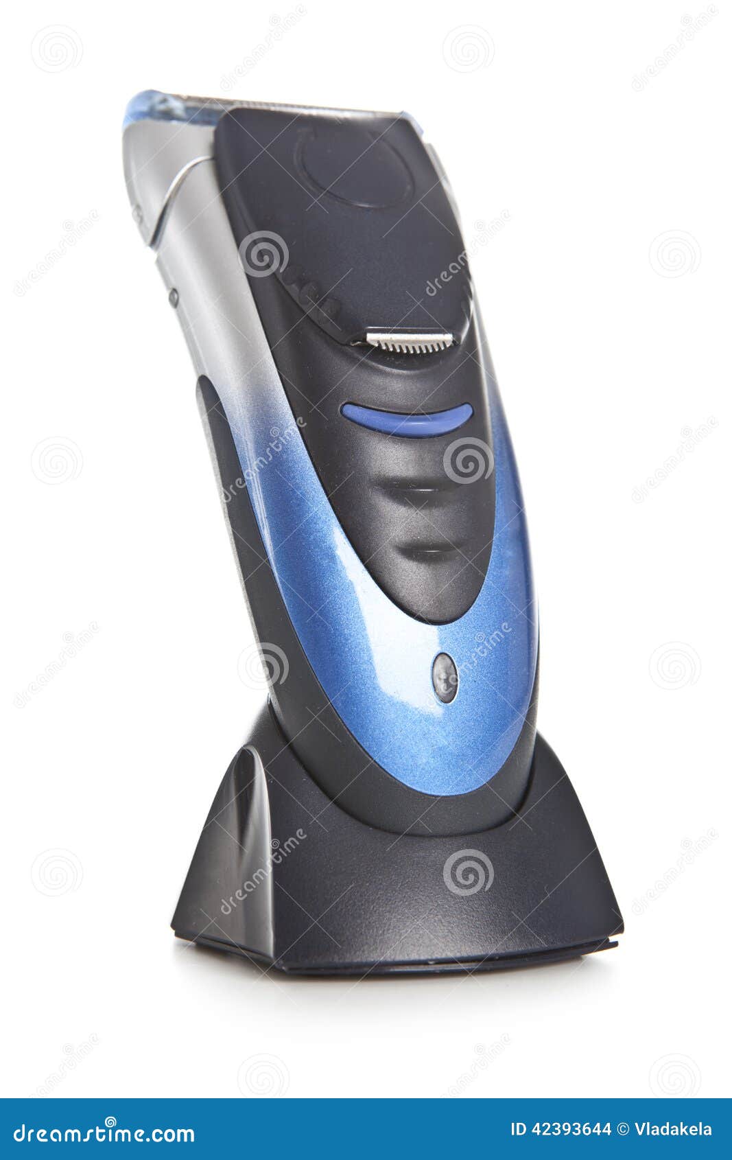Electric Razor on White Background, Close Up. Stock Photo - Image of ...