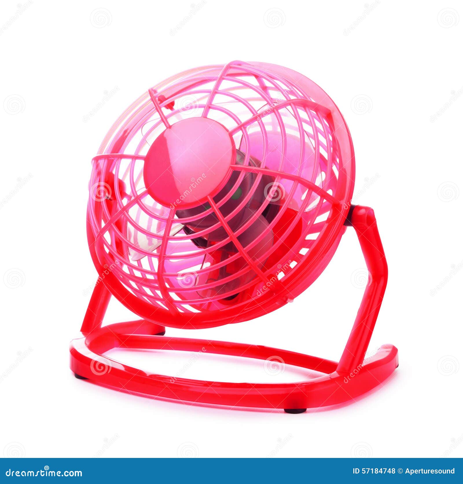 Electric red ventilator stock photo. Image of industry - 57184748