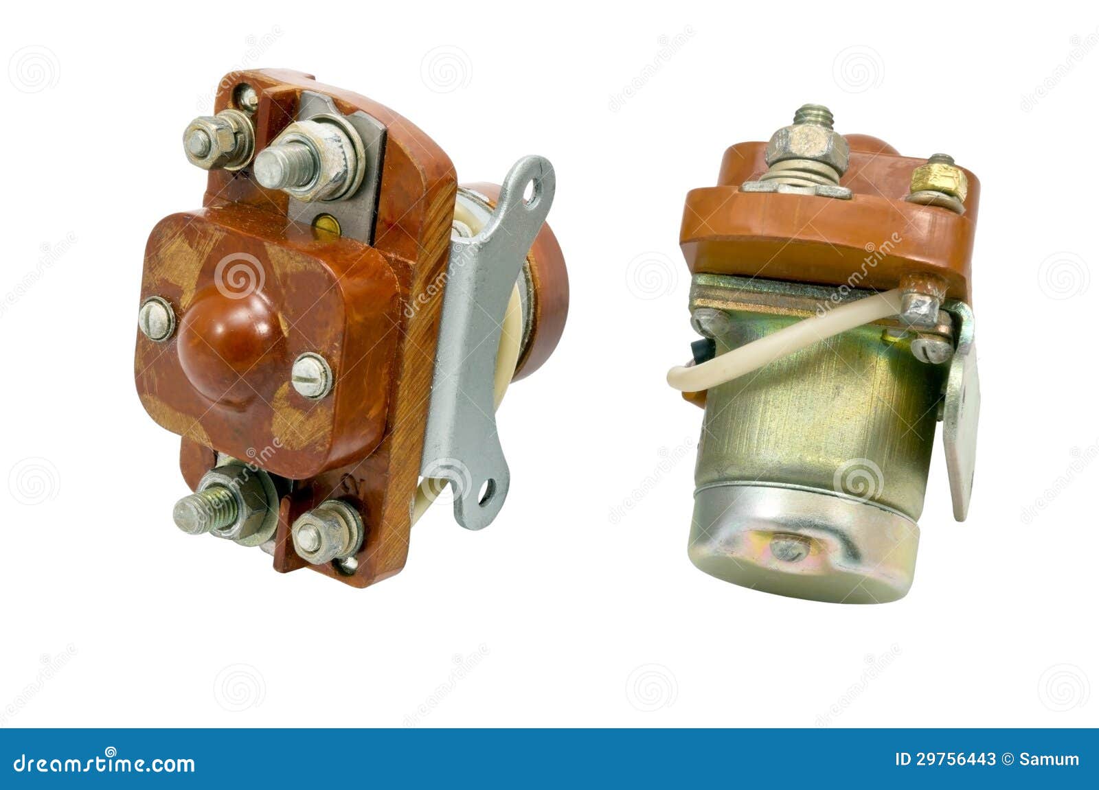 Electric relay stock image. Image of industrial, circuit - 29756443