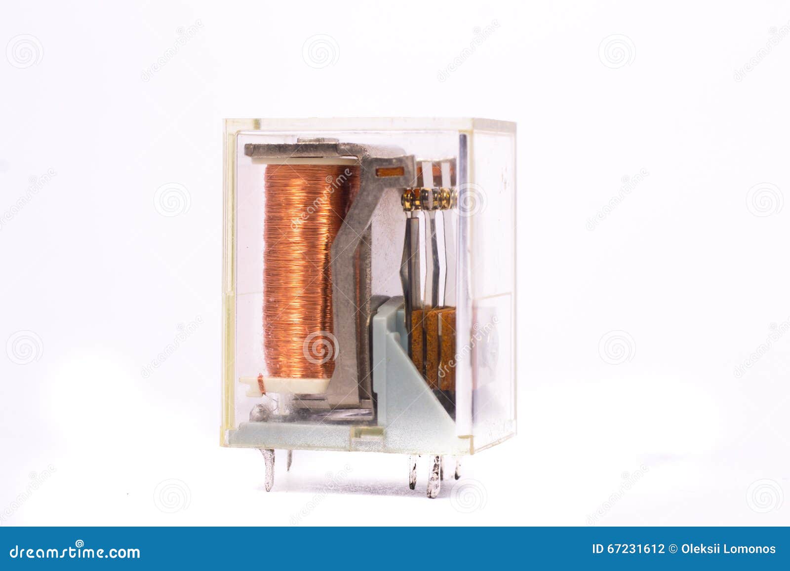 Old Electric Switching Power Breaker And AC Outlet Plugs On The Wood ...