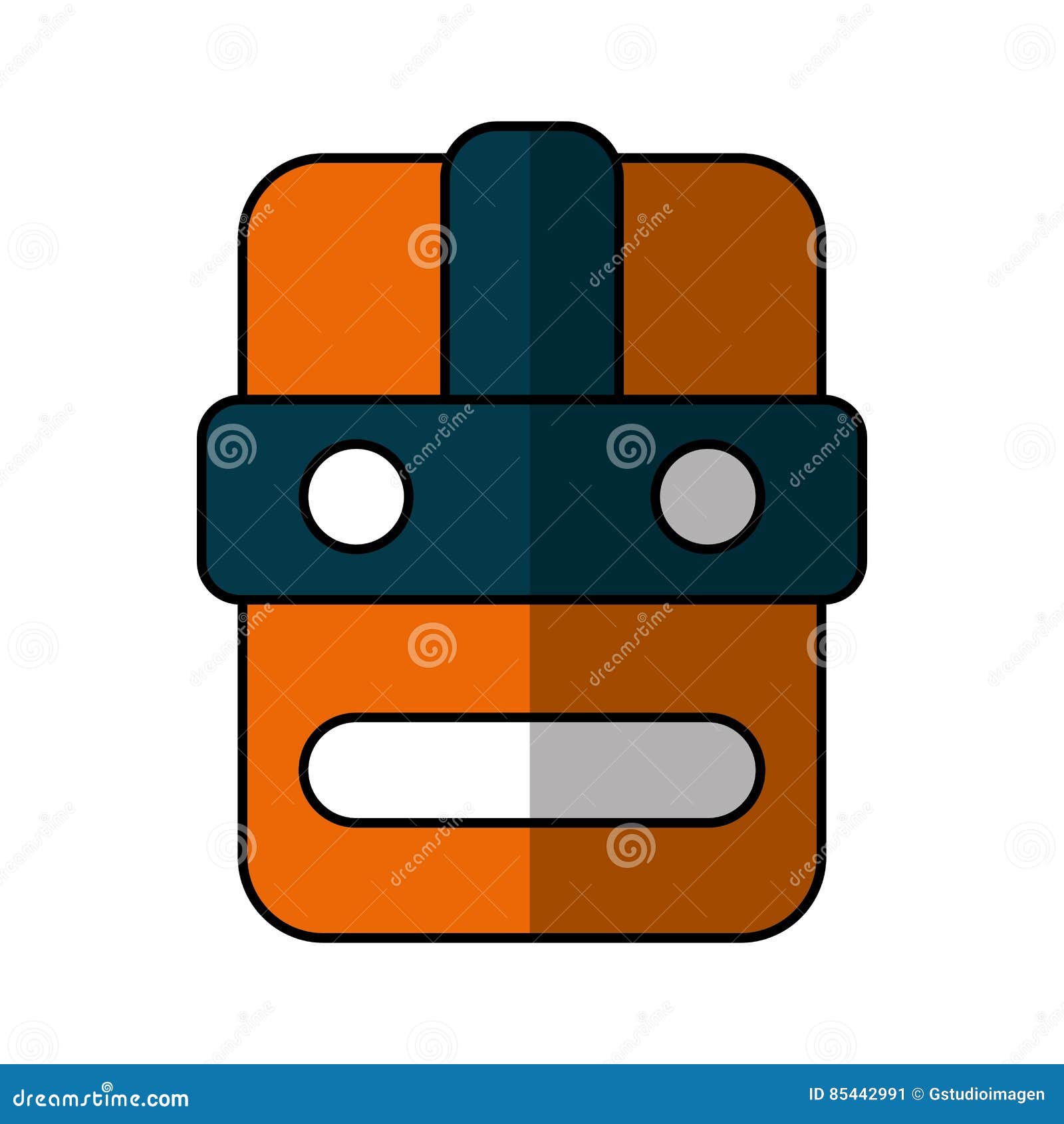 Electric Robot Avatar Character Stock Vector - Illustration of nice ...