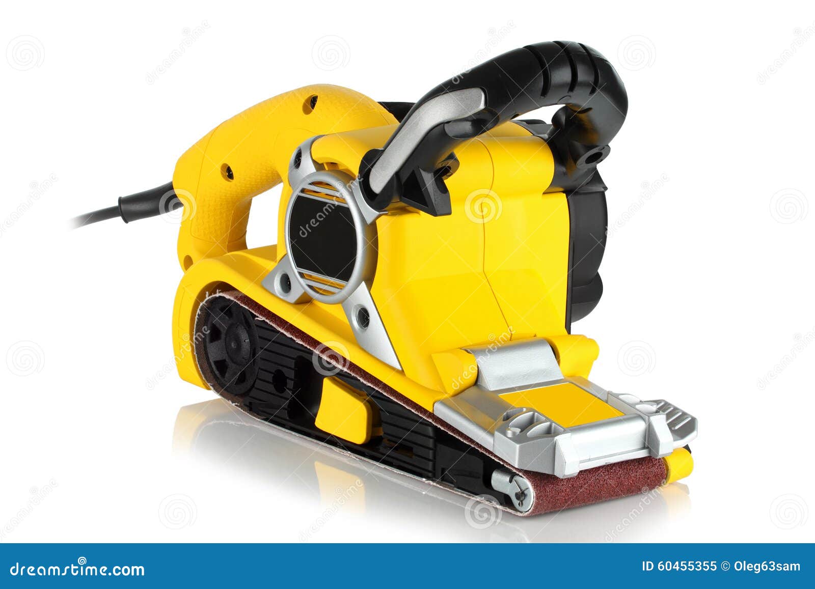 Electric sander stock image. Image of power, belt, refinish - 60455355
