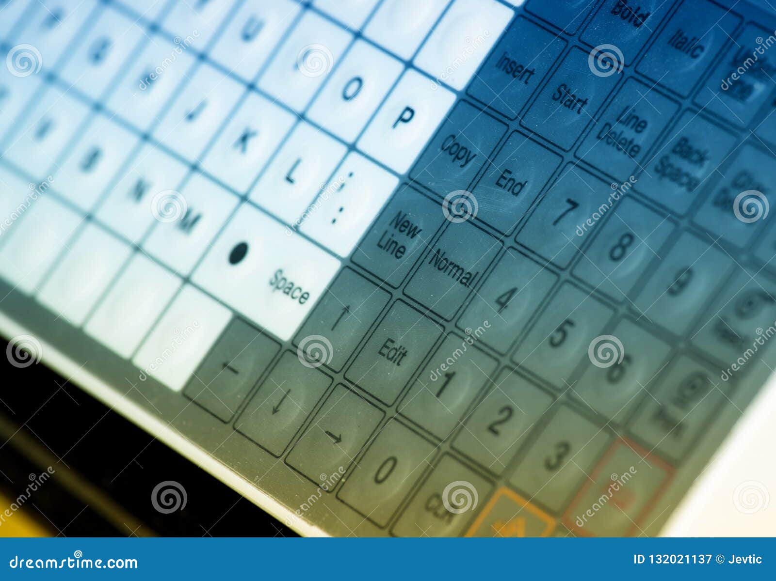 Electric scale keyboard stock image. Image of measurement - 132021137