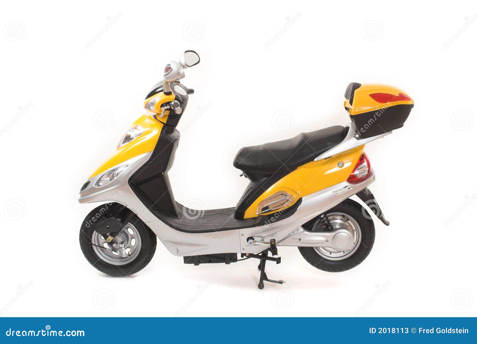 Electric scooter stock image. Image of transportation - 2018113