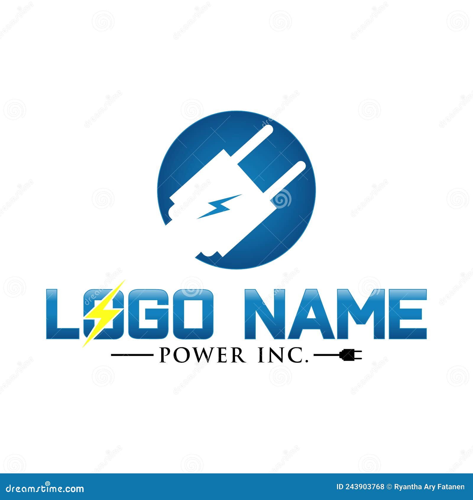 Electric Service Solutions Logo Stock Vector - Illustration of number ...