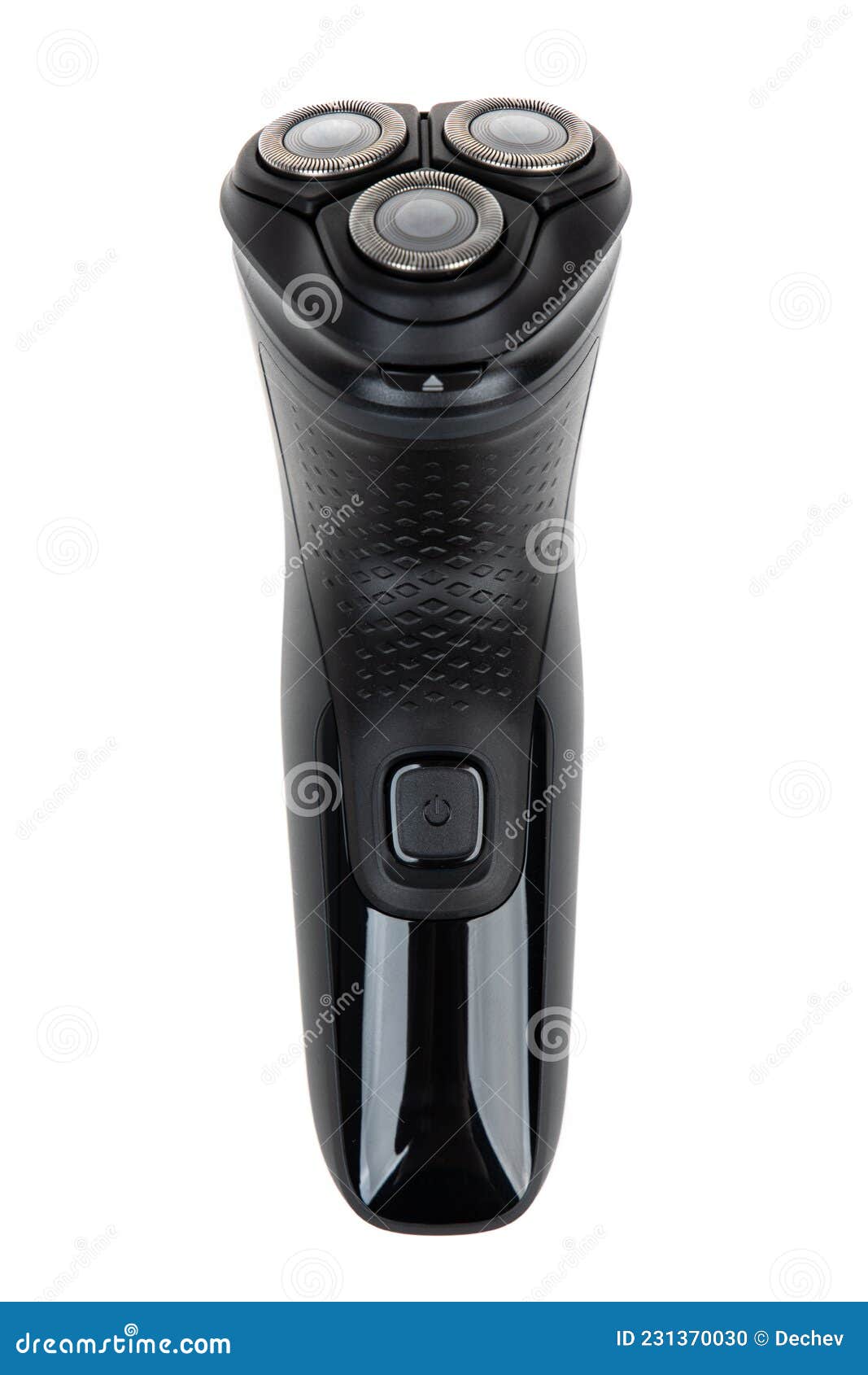 Electric Shave Machine On Black Background. Electric Shaver Royalty ...