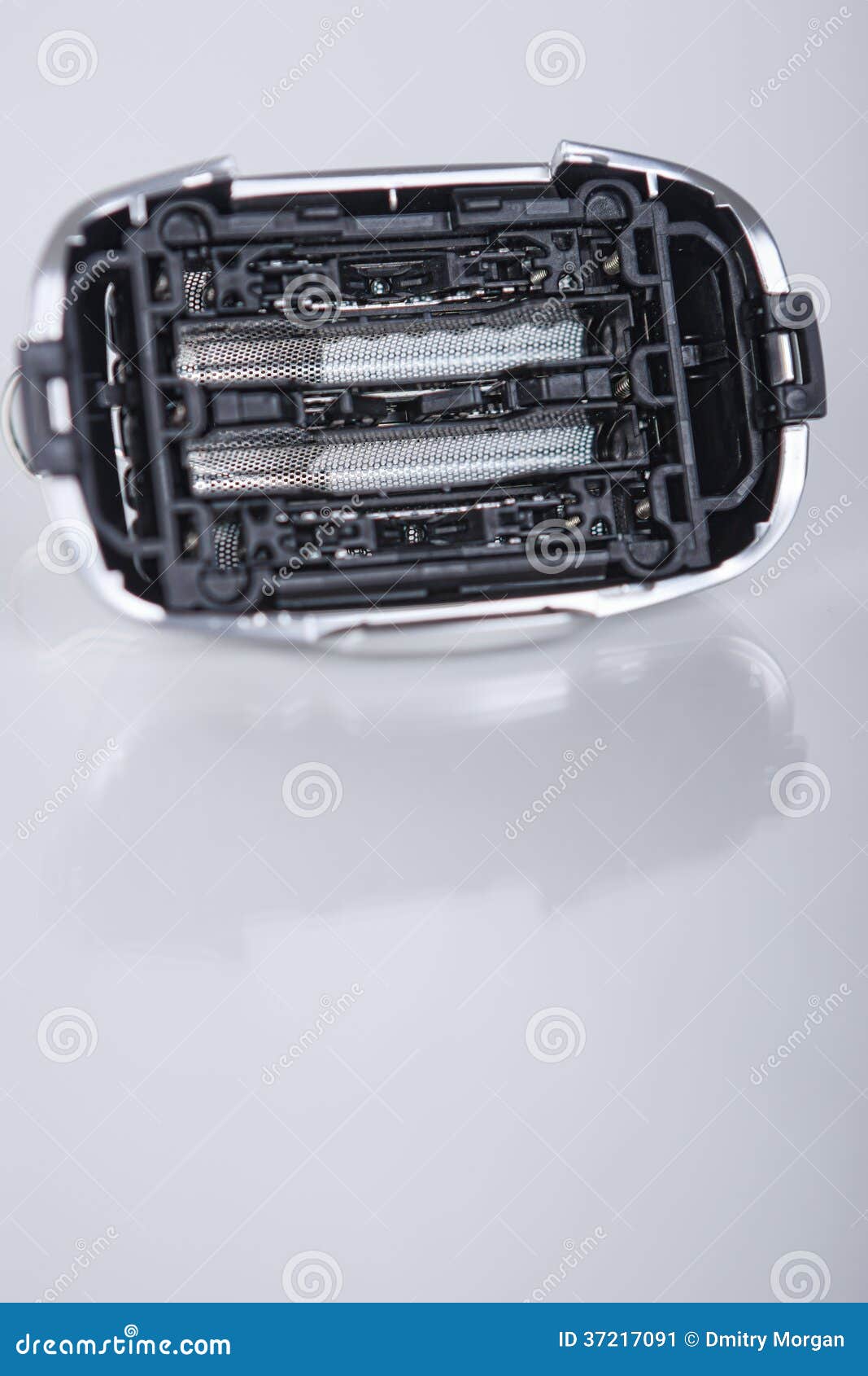 Electric Shaver Blades Closeup Stock Image - Image of shaver, male ...