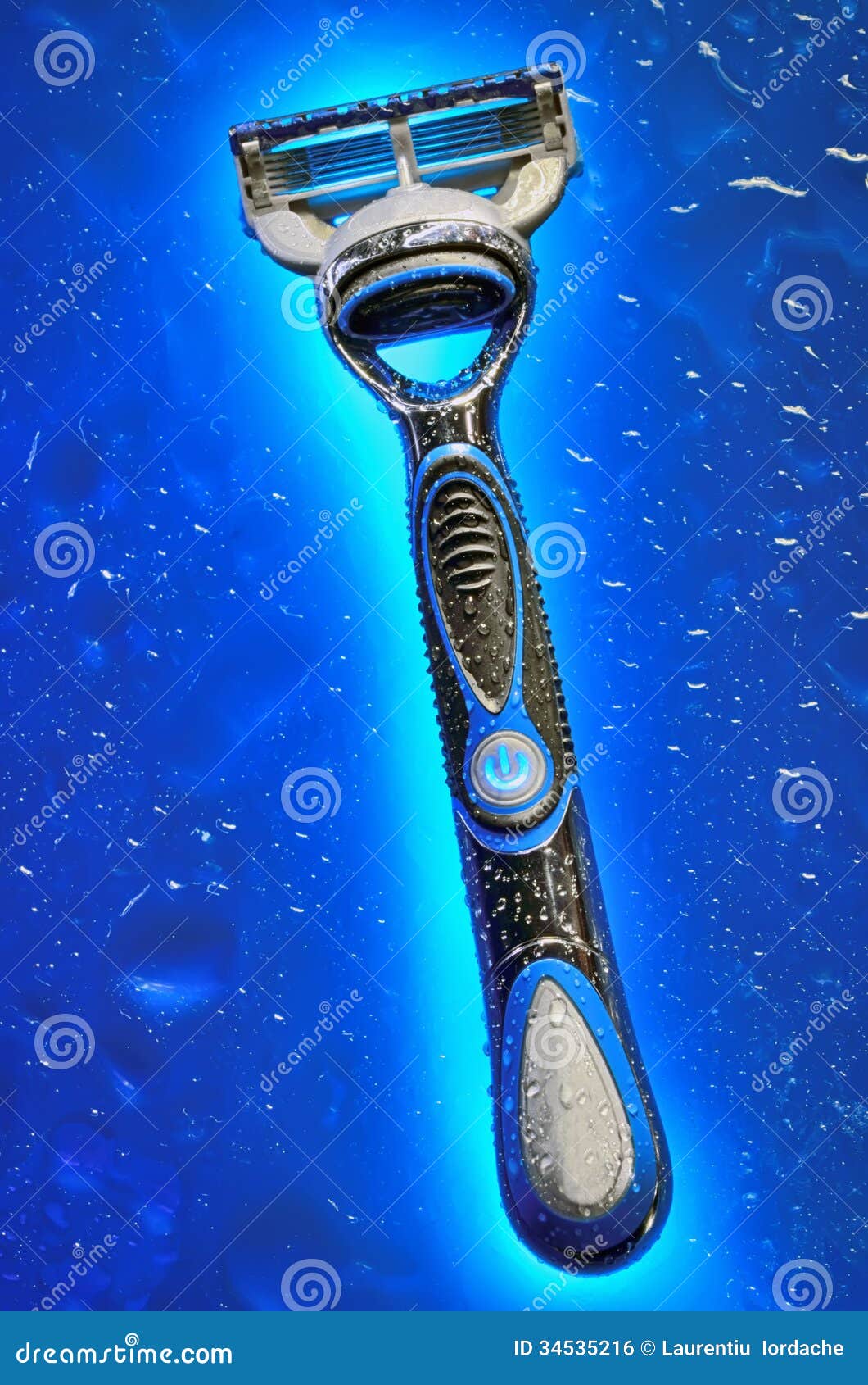 Electric shaving razor stock photo. Image of shaver, pivot - 34535216