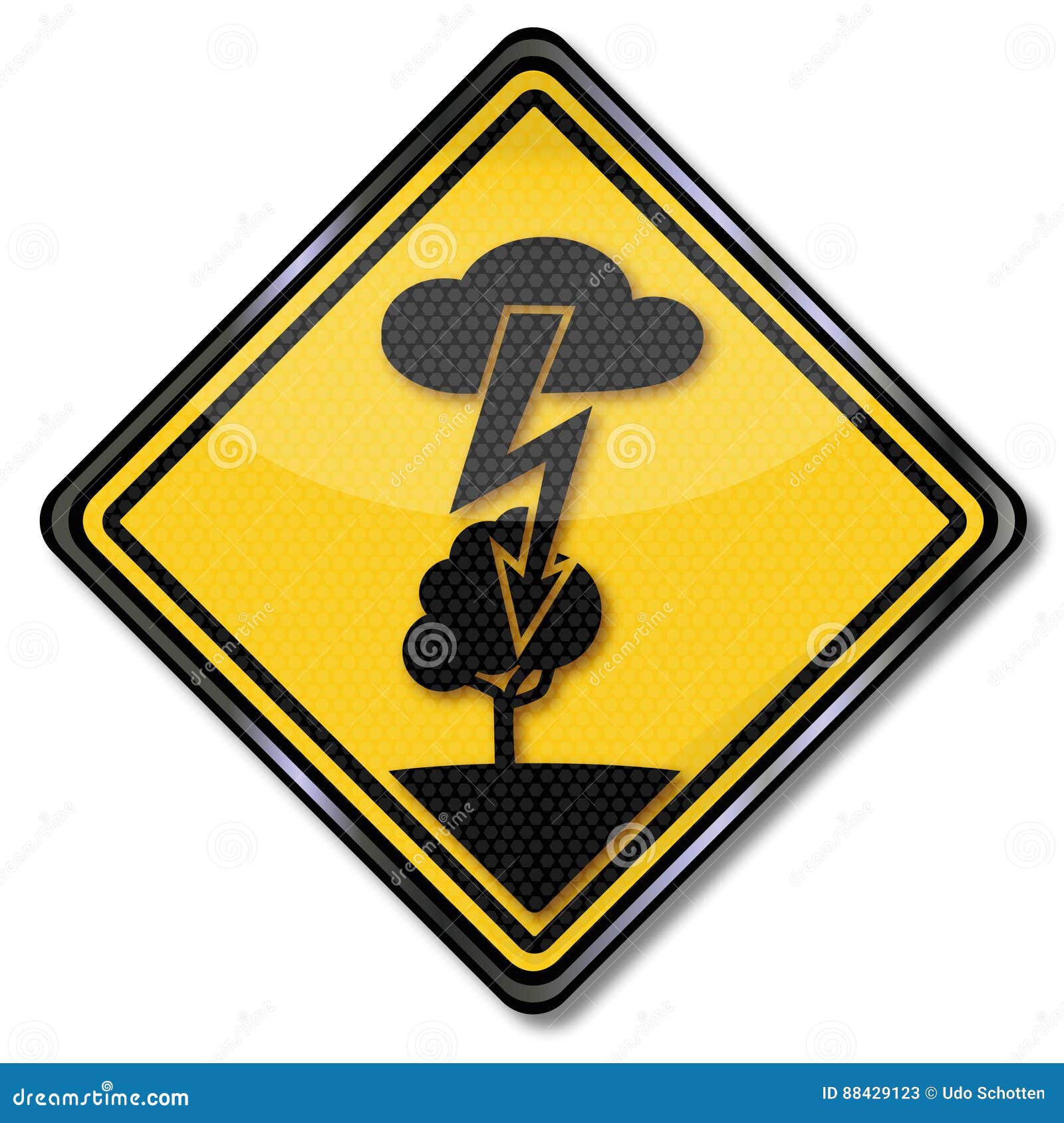 Lightning Tree Stock Photo | CartoonDealer.com #56917272