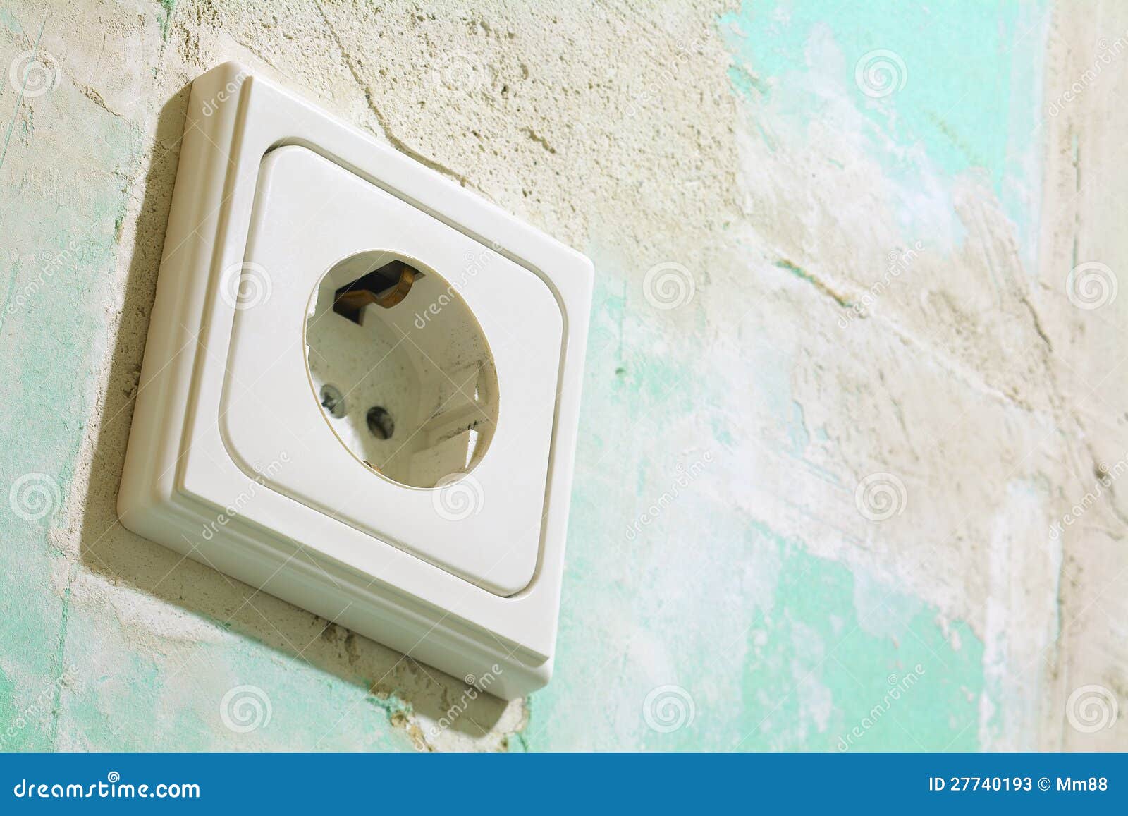 Electric socket stock image. Image of electricity, home - 27740193