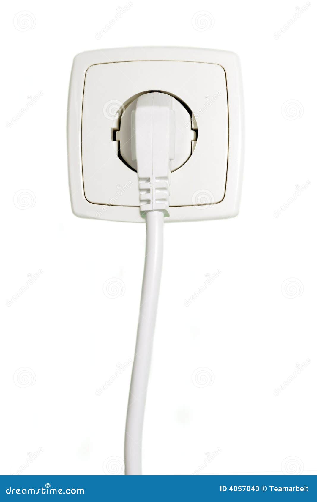 Electric socket stock photo. Image of electricity, inside - 4057040
