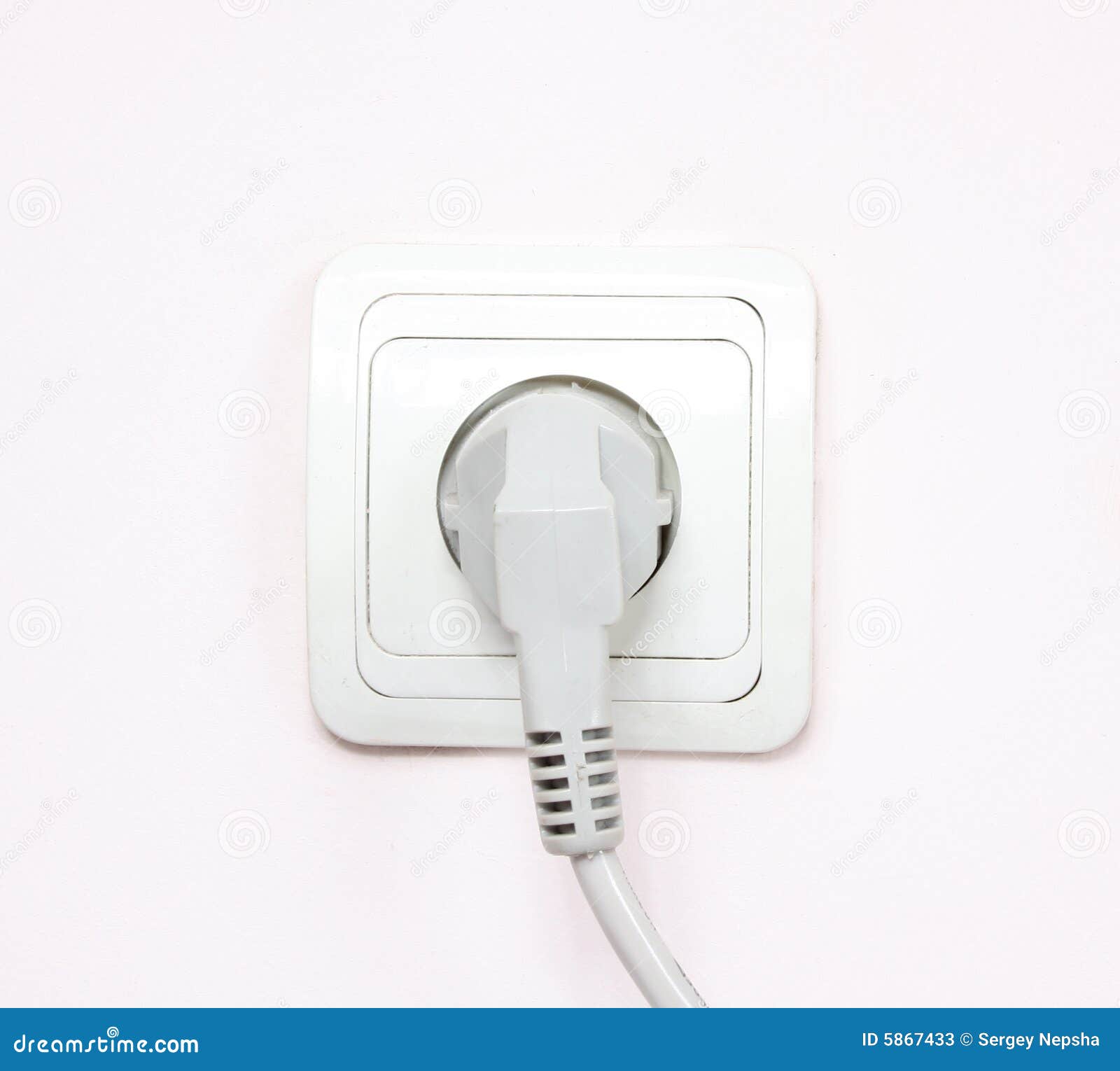 The electric socket stock image. Image of volt, background - 5867433