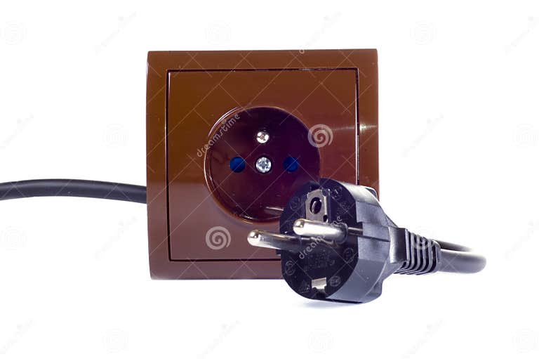 Electric socket stock photo. Image of austerity, dangerous - 7807178