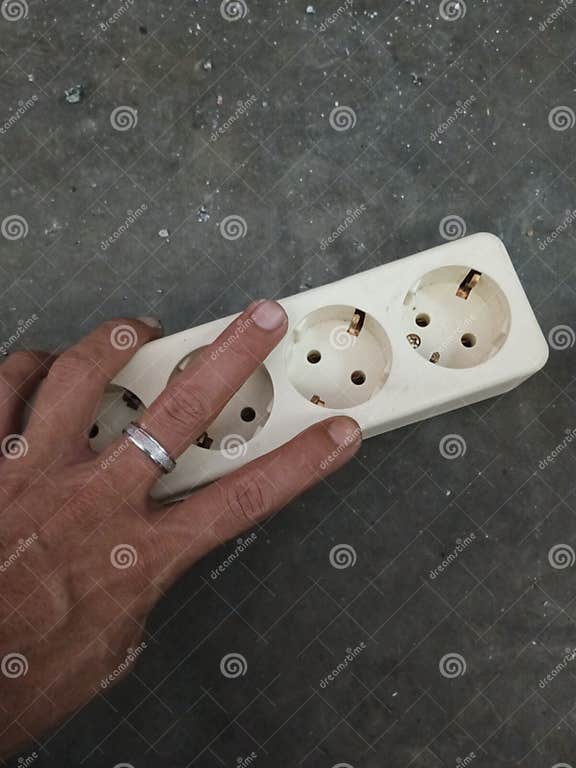 Electric socket stock photo. Image of socket, object - 309749826