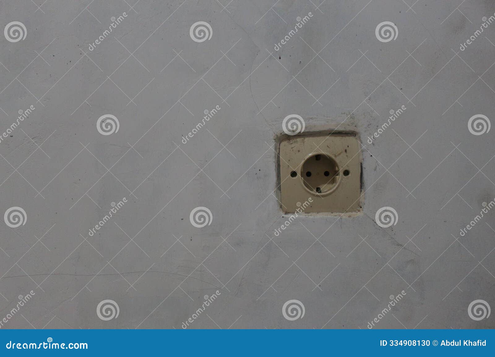Electric socket 1 stock photo. Image of connection, install - 334908130