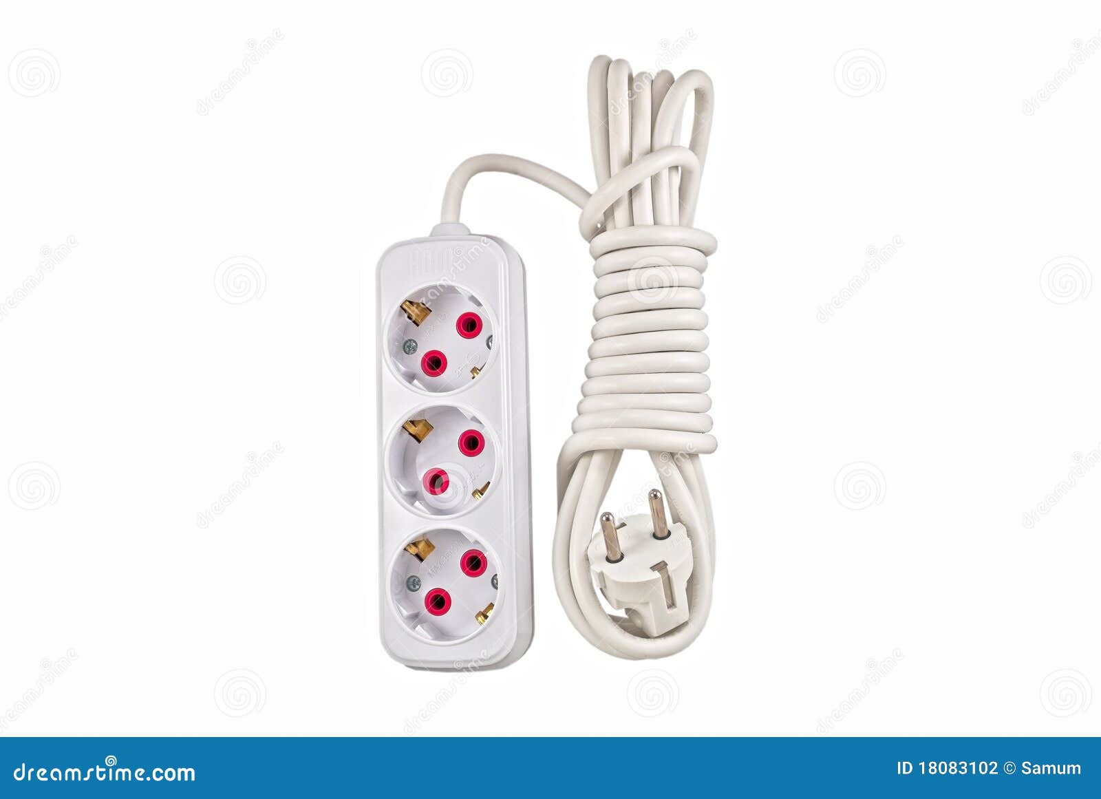 The Electric Socket and Plug Isolated Stock Photo - Image of circuit ...