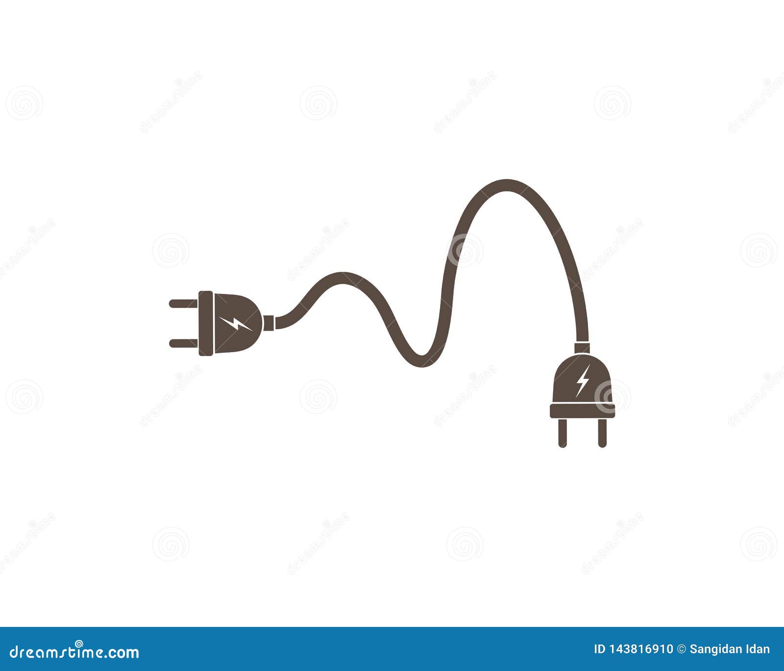 Electric Socket Plug Vector,illustration Stock Vector - Illustration of ...