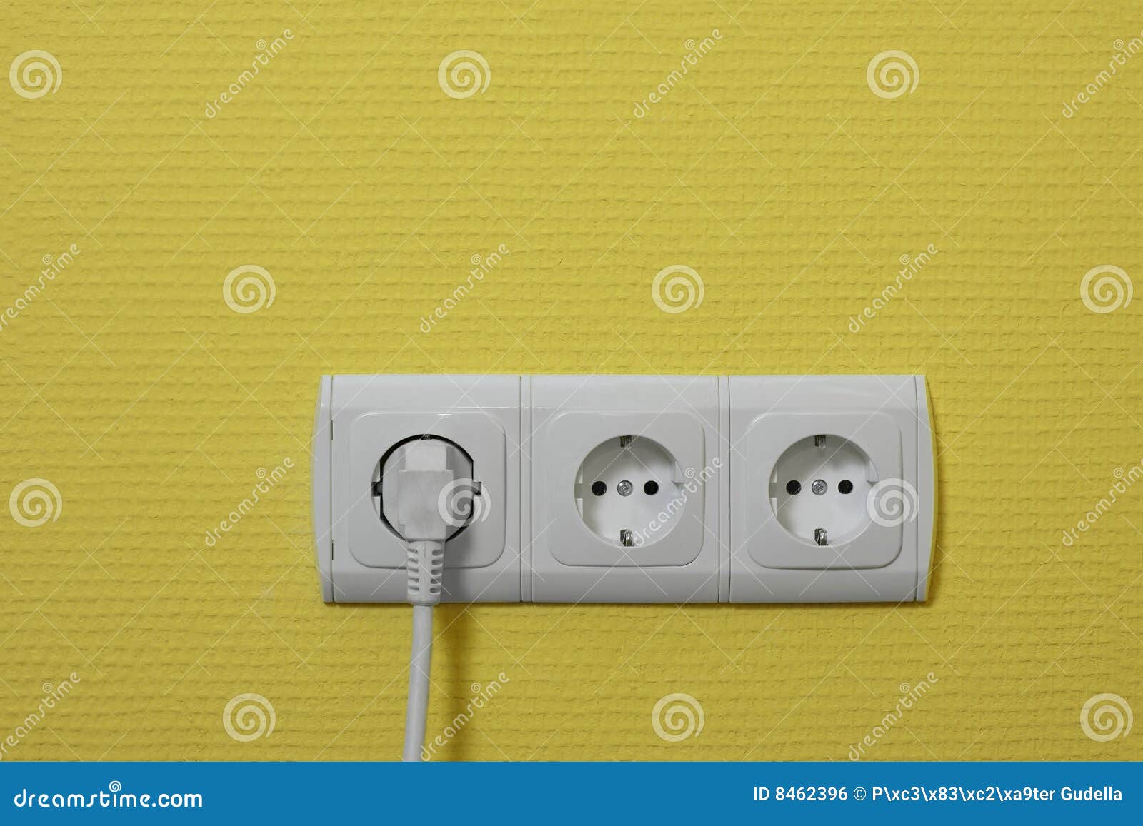 Electric sockets stock photo. Image of simple, connector - 8462396