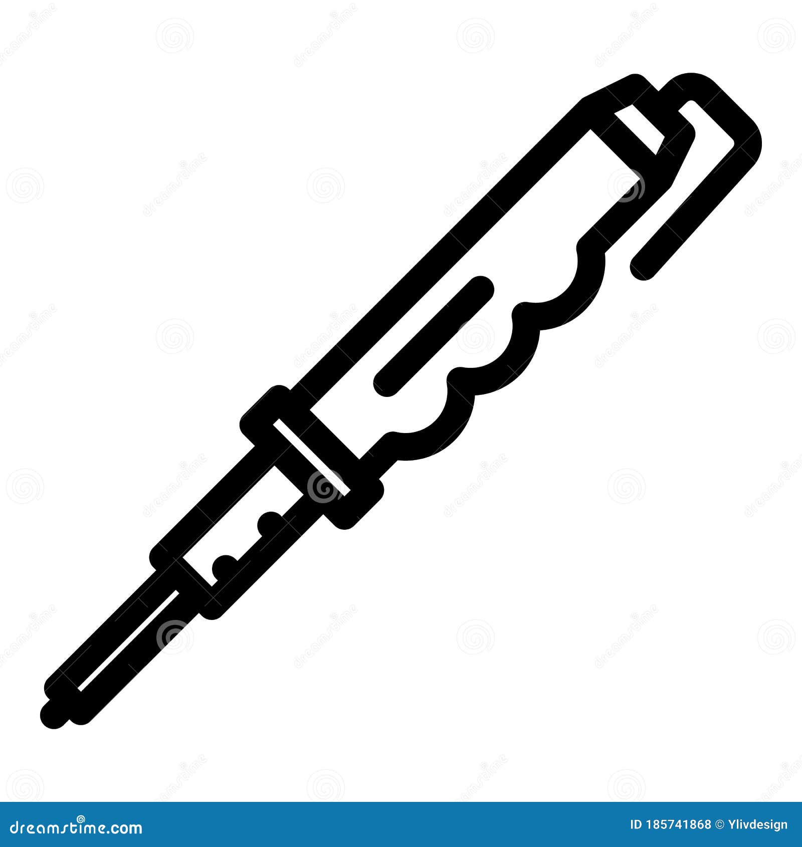 Electric Soldering Icon, Outline Style Stock Vector - Illustration of ...