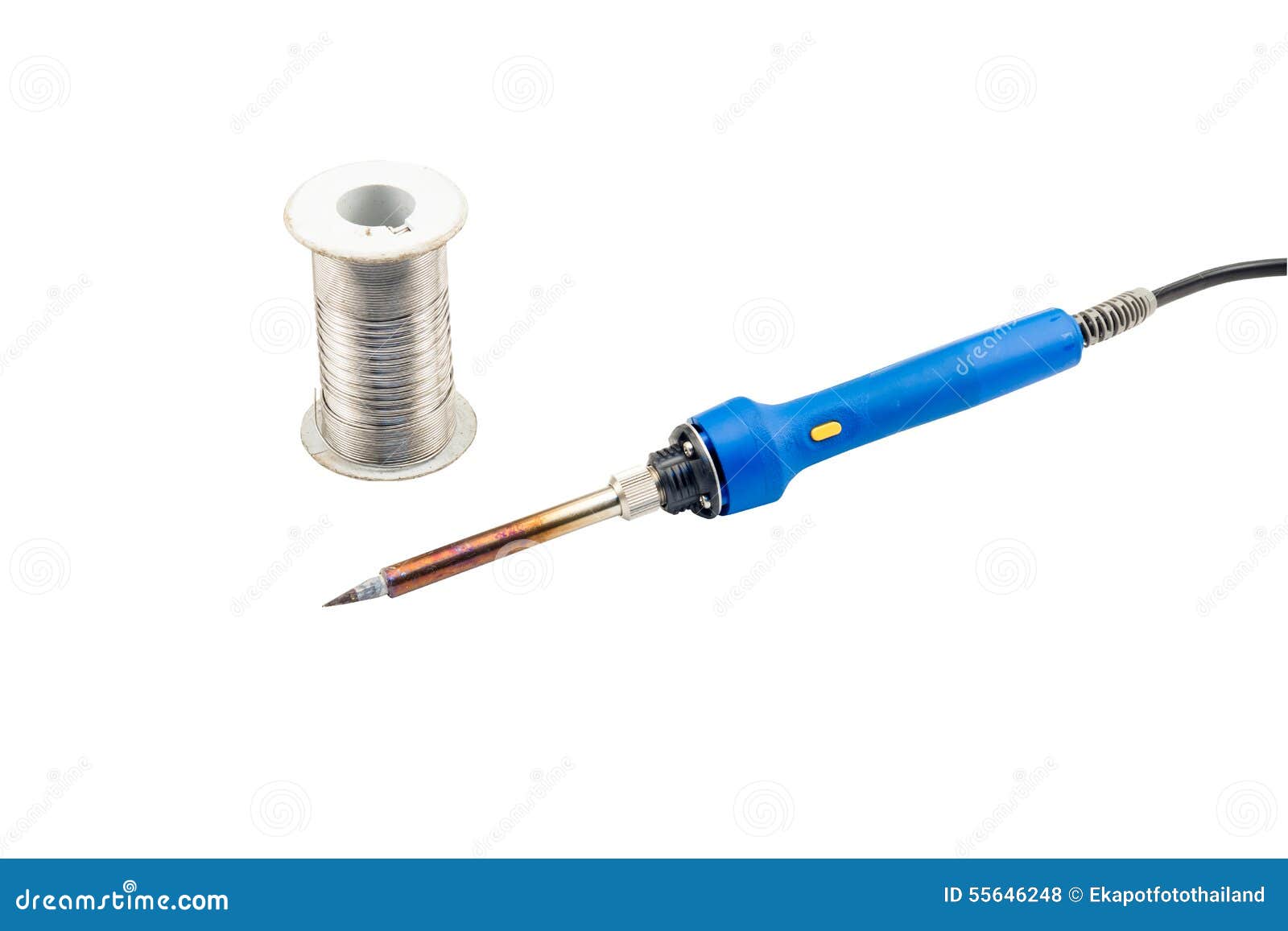 Electric Soldering Iron stock photo. Image of solder - 55646248