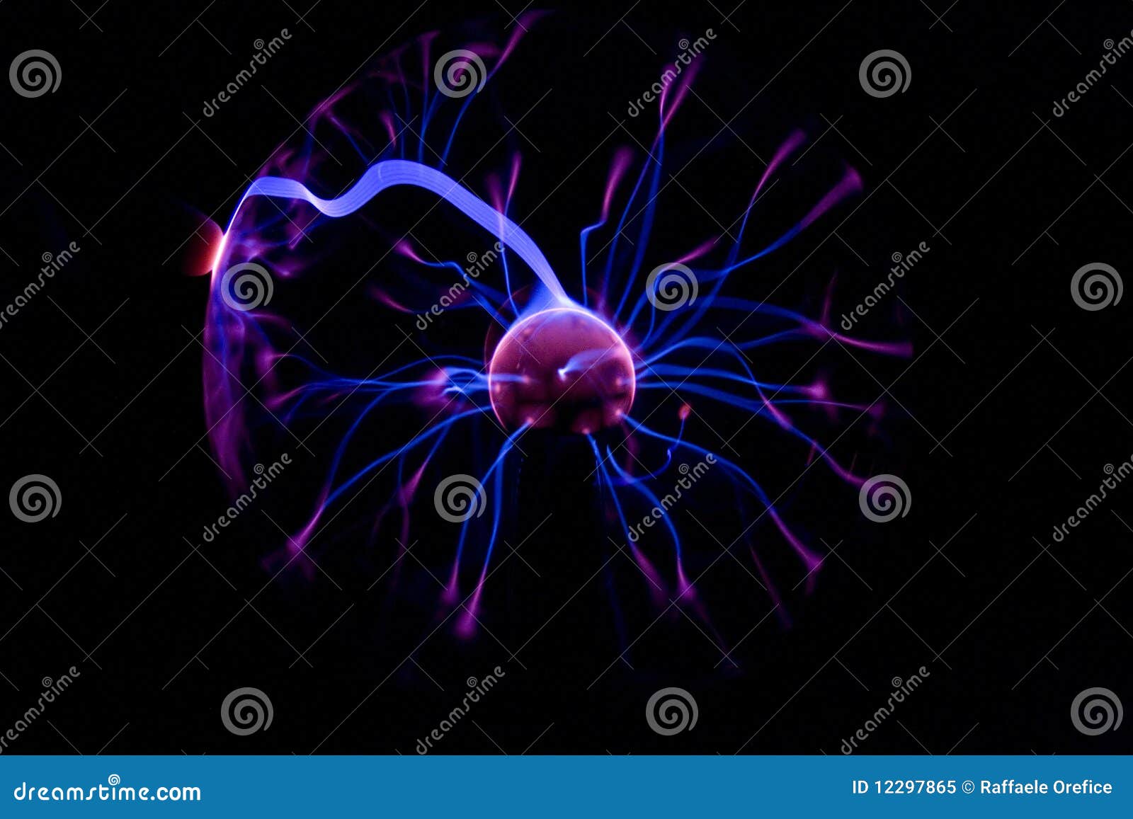 Electric spark stock illustration. Illustration of static - 12297865