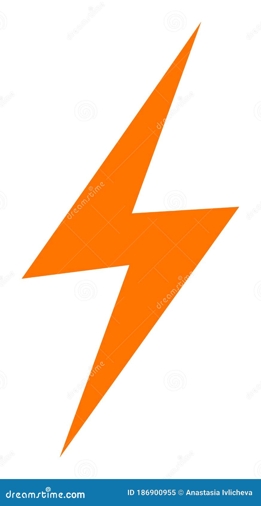Electric Spark - Vector Icon Illustration Stock Vector - Illustration ...